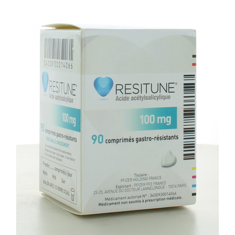 Resitune 100mg 90 comprimés | Univers Pharmacie
