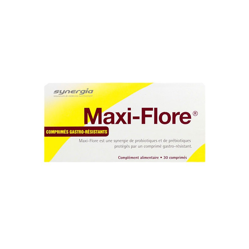 Maxi-Flore 30 comprimés|Univers Pharmacie