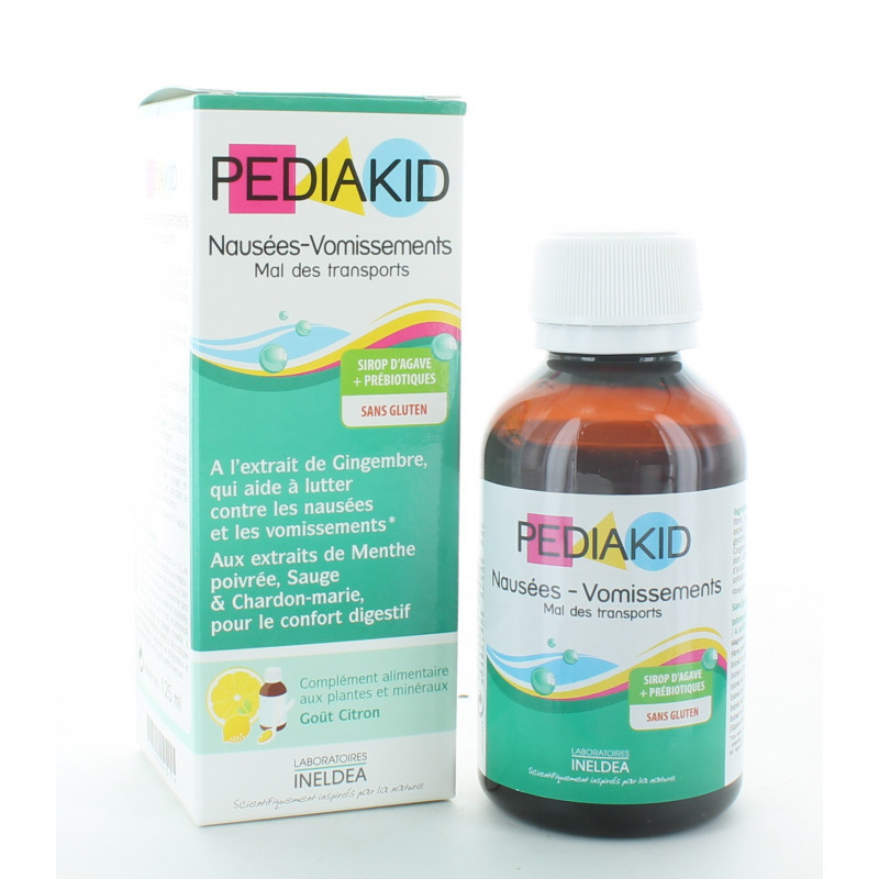 Pediakid Mal des Transports Nausées et Vomissements 125ml|Univers Pharmacie