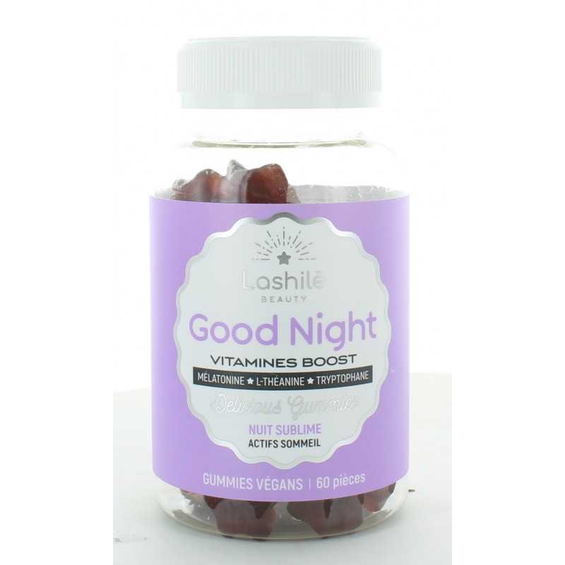 Lashilé Beauty Good Night 60 gummies|Univers Pharmacie