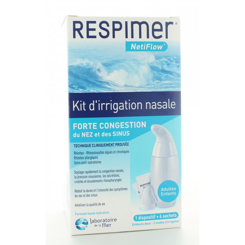 Respimer NetiFlow Kit d'Irrigation Nasale