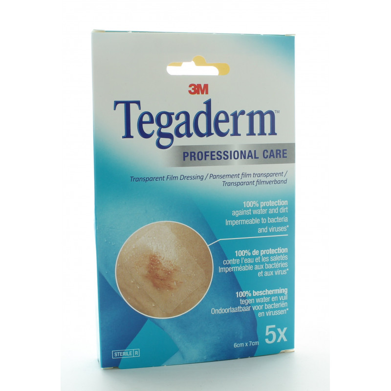 Tegaderm 3M Professional Care 6X7cm 5 pièces | Univers Pharmacie