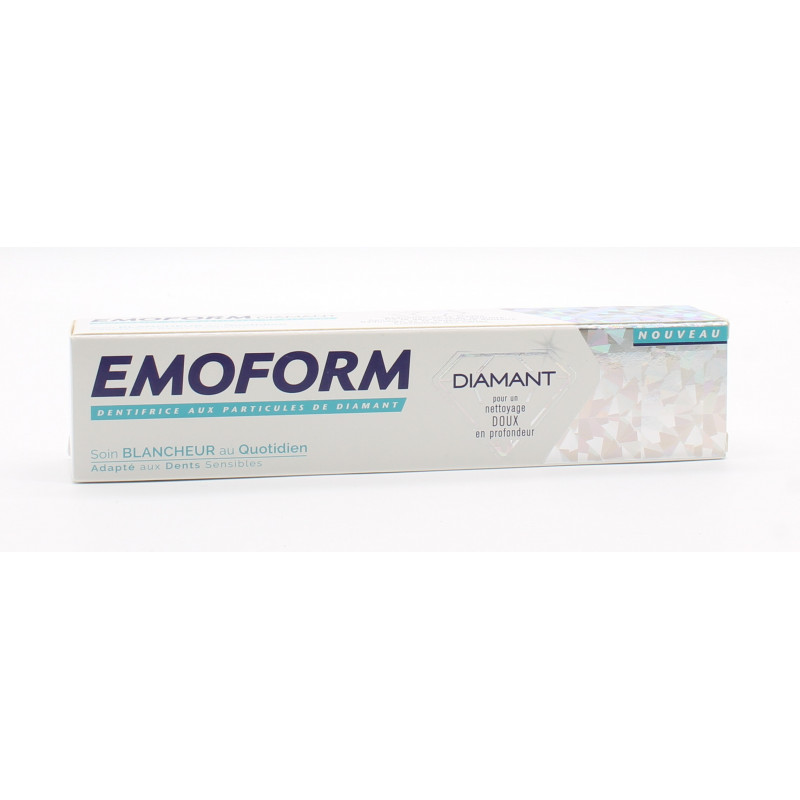 Emoform Diamant Dentifrice Blancheur 75ml|Univers Pharmacie