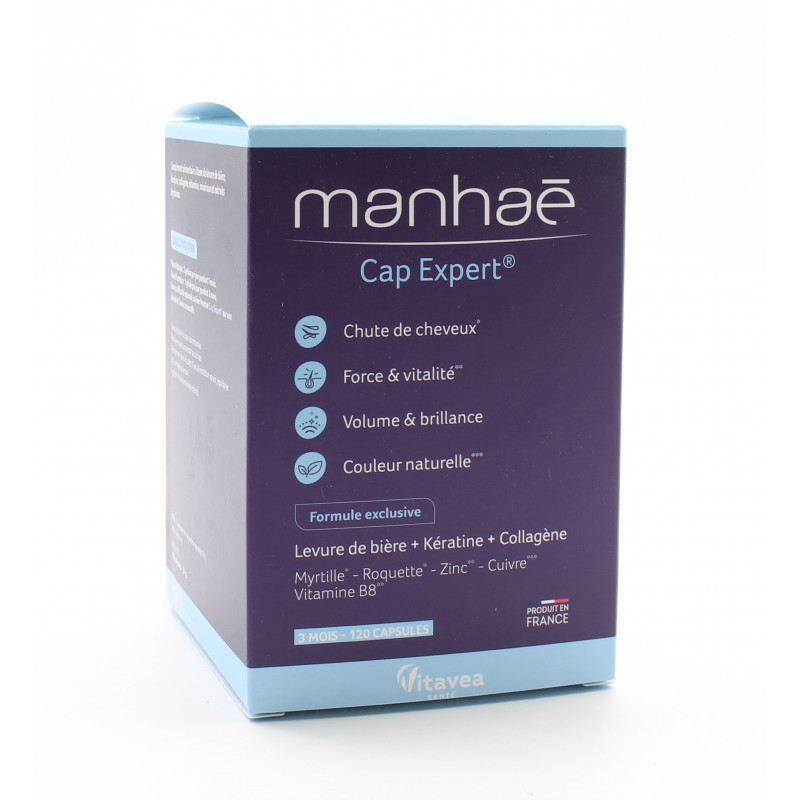 Manhaé Cap Expert 120 capsules|Univers Pharmacie