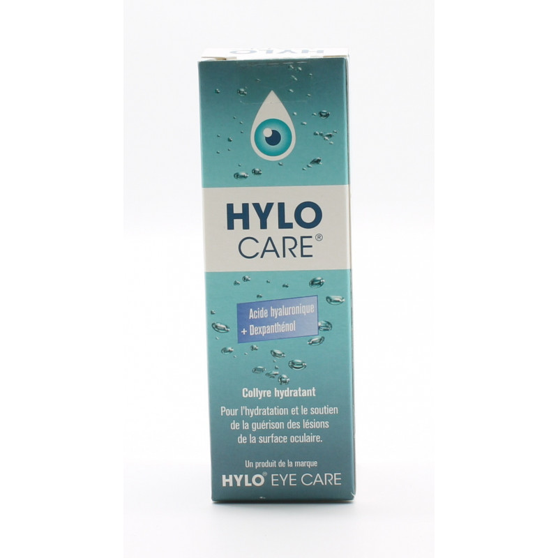 Hylocare Collyre Hydratant Acide Hyaluronique + Dexpanthénol 10ml ...
