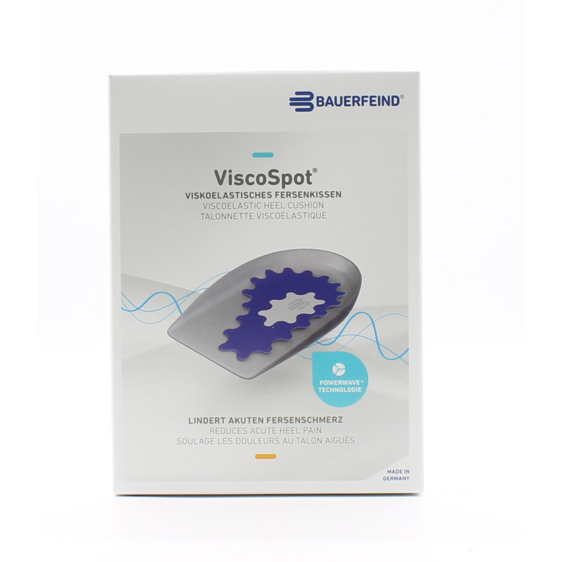Bauerfeind ViscoSpot Talonnette Viscoélastique Taille 1|Univers Pharmacie