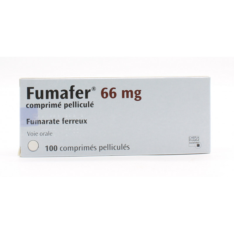 Fumafer 66mg 100 comprimés | Univers Pharmacie