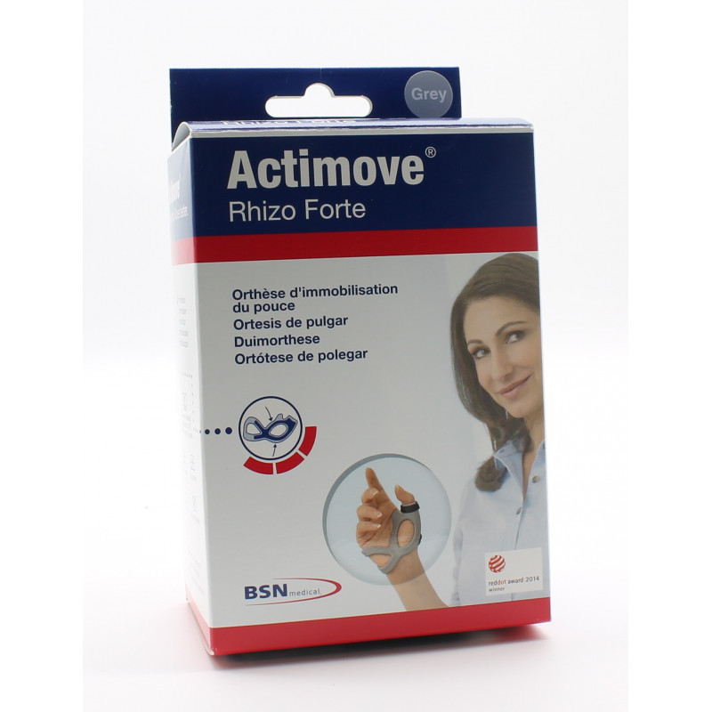 Actimove Rhizo Forte Gris Taille S Main Droite