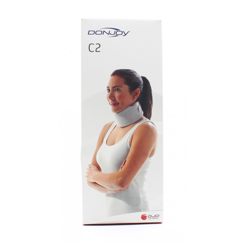 Donjoy Collier Cervical C2 Taille 2 Gris H9,5cm | Univers Pharmacie