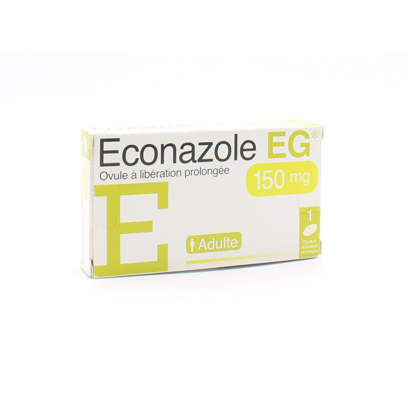 Econazole EG 150mg ovule | Univers Pharmacie
