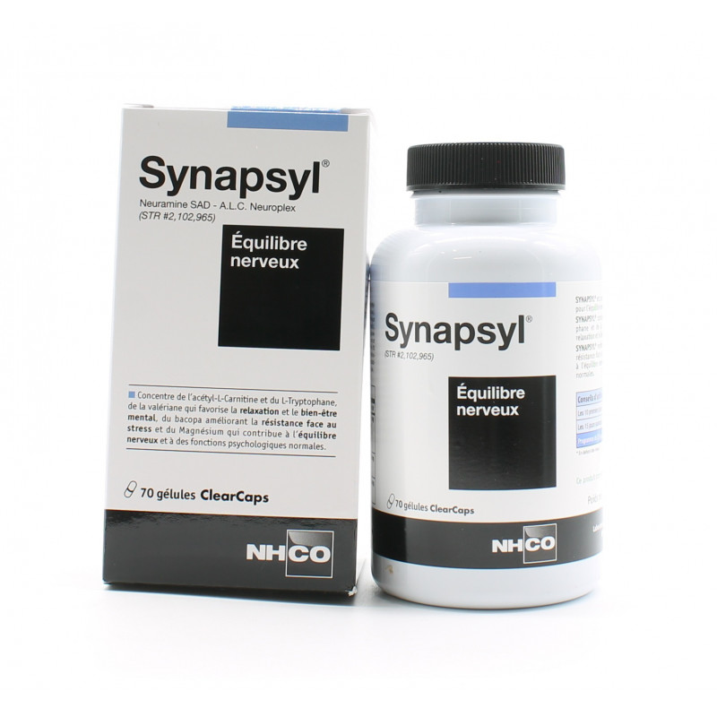 NHCO Synapsyl 70 gélules | Univers Pharmacie