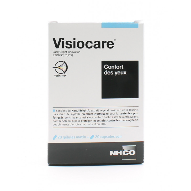 NHCO Visiocare 20 gélules + 20 capsules | Univers Pharmacie
