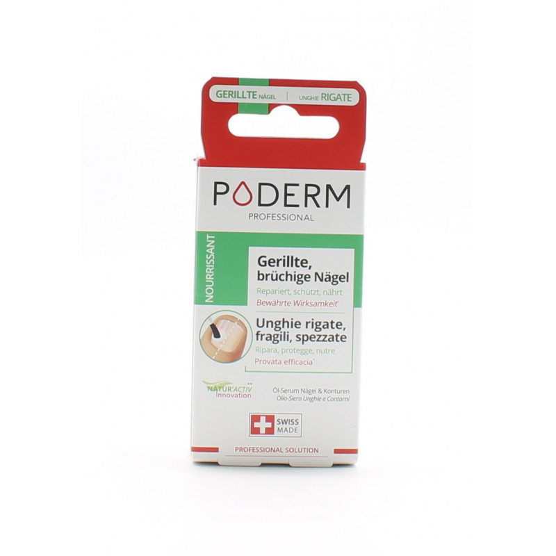 Poderm Nourrissant Ongles Striés Cassants Dédoublés|Univers Pharmacie