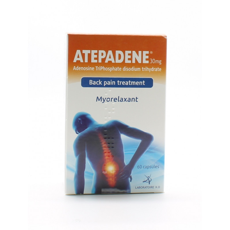 Atepadene 30mg 60 capsules