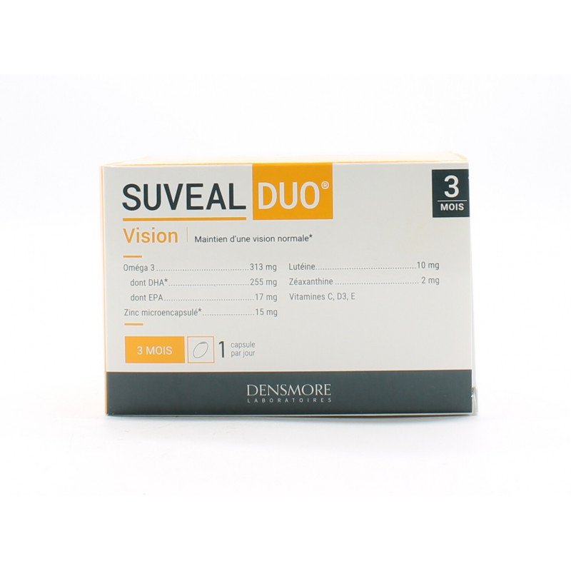Suveal Duo 3 mois 90 capsules|Univers Pharmacie