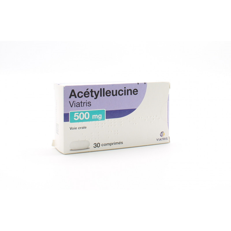 Acétylleucine Viatris 500mg 30 comprimés