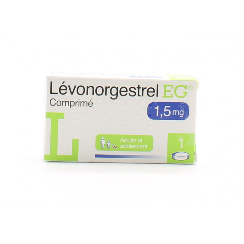 Lévonorgestrel EG 1,5mg 1 comprimé | Univers Pharmacie
