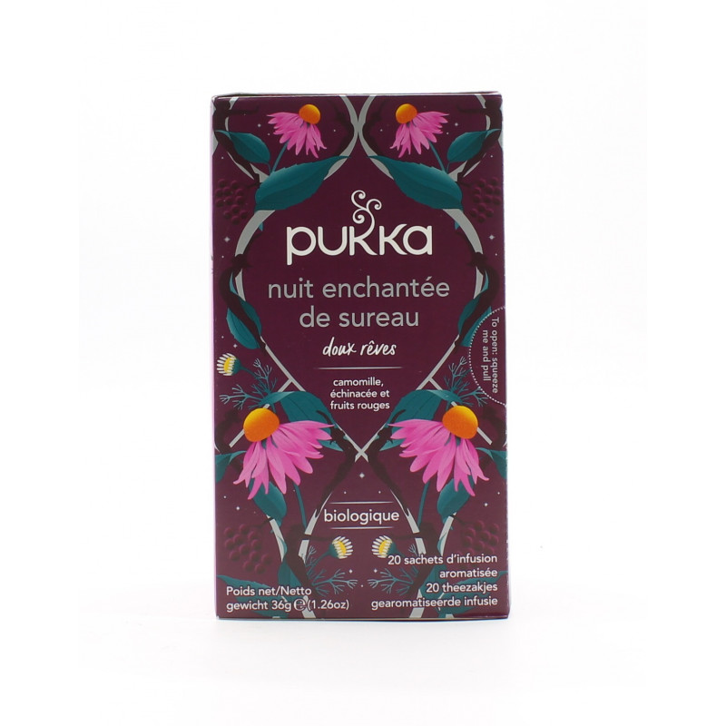 Pukka Nuit Enchantée de Sureau Biologique 20 sachets|Univers Pharmacie
