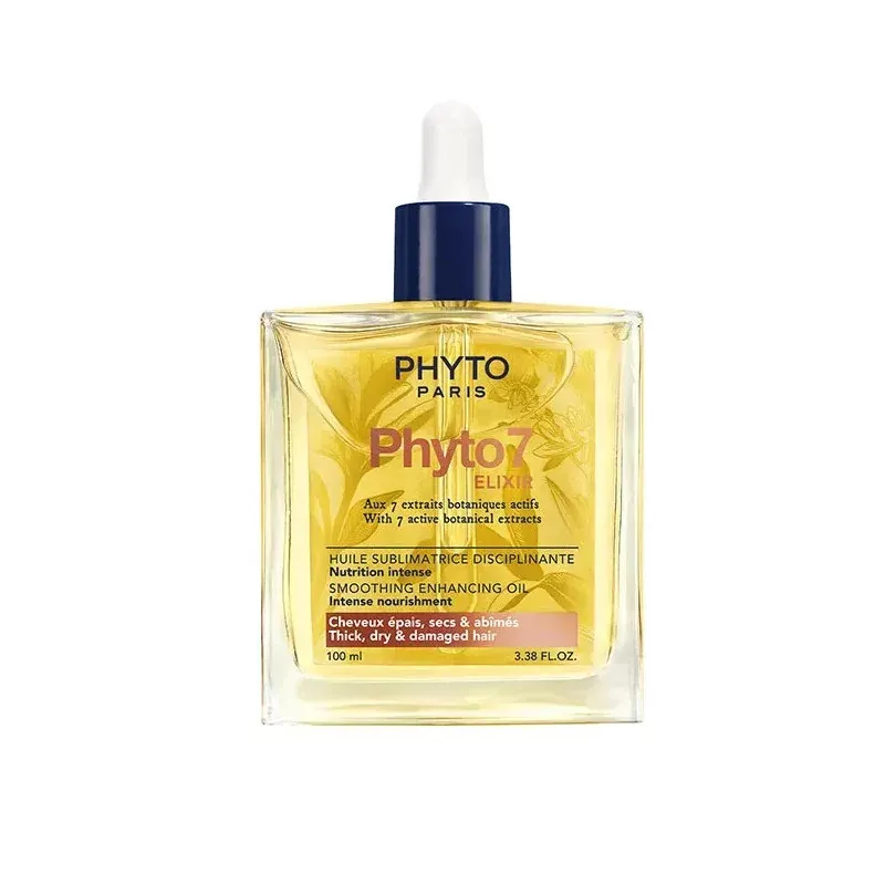 Phyto 7 Elixir Huile Sublimatrice Disciplinante 100ml|Univers Pharmacie