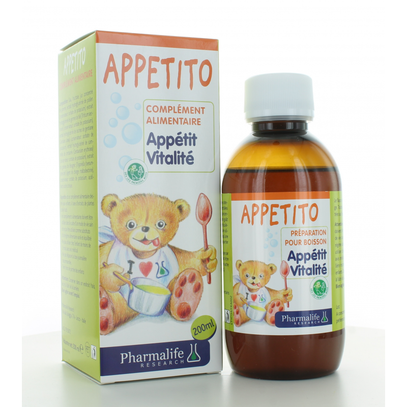 Appetito Appétit Vitalité 200mlAppétit&Tonus|Univers Pharmacie